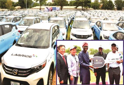 LASG launches new Taxi Scheme, 'LAGRIDE' with 1,000-car fleet